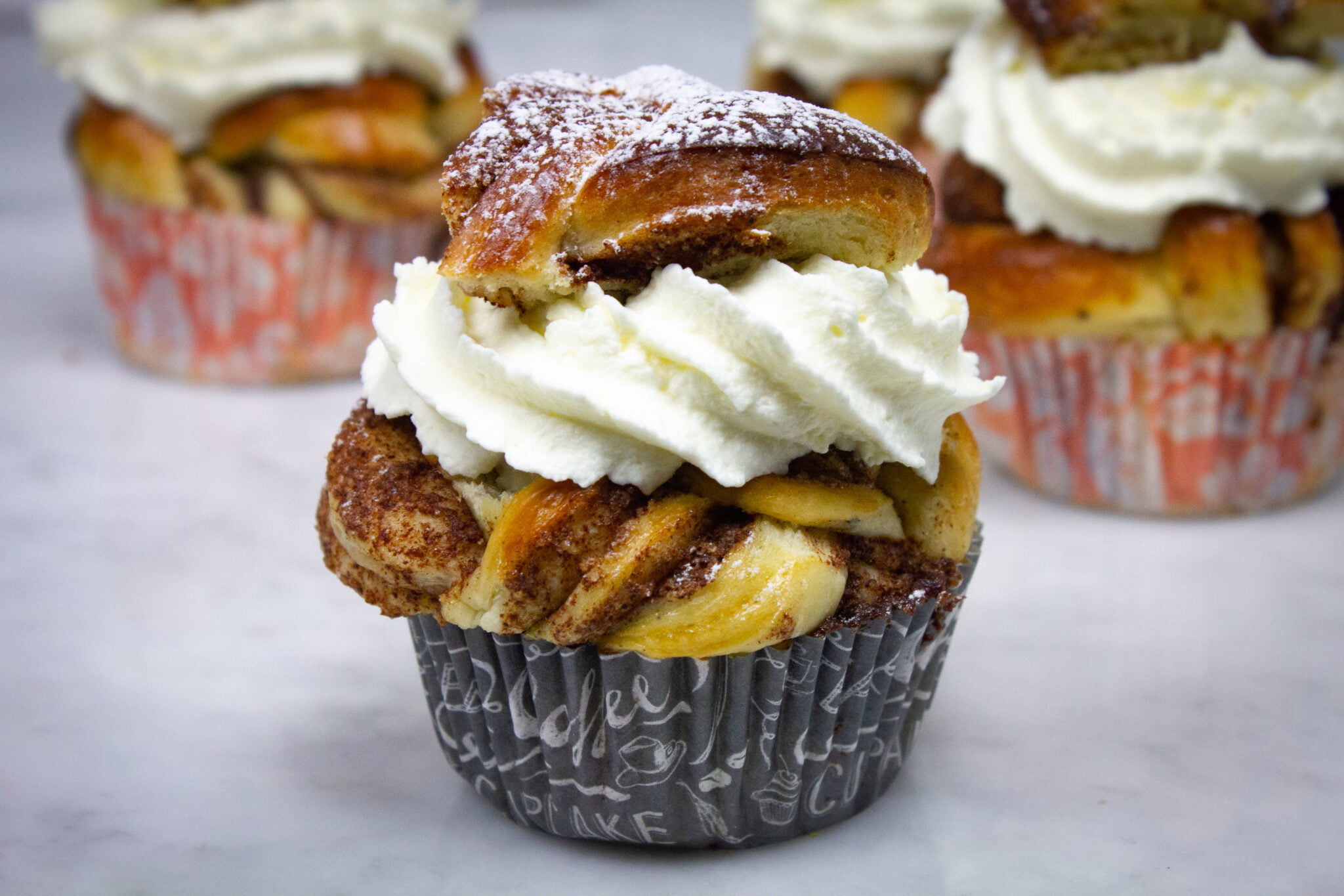 Cinnamon bun Semla - Fika with M